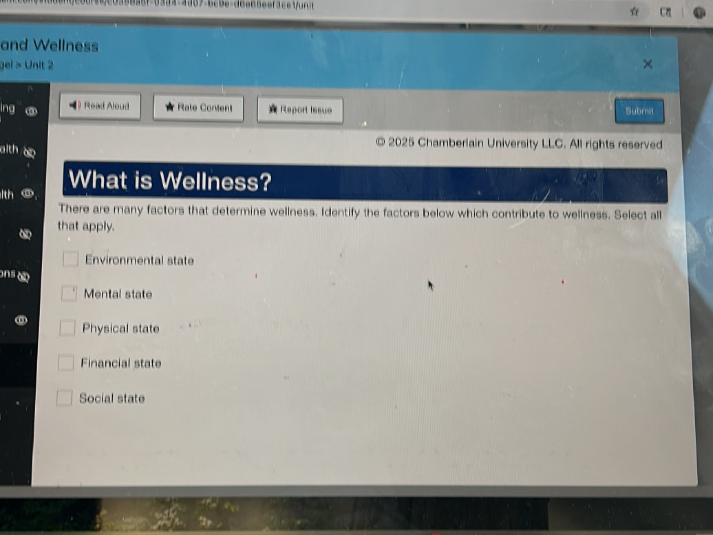 What is Wellness? There are many factors | StudyX