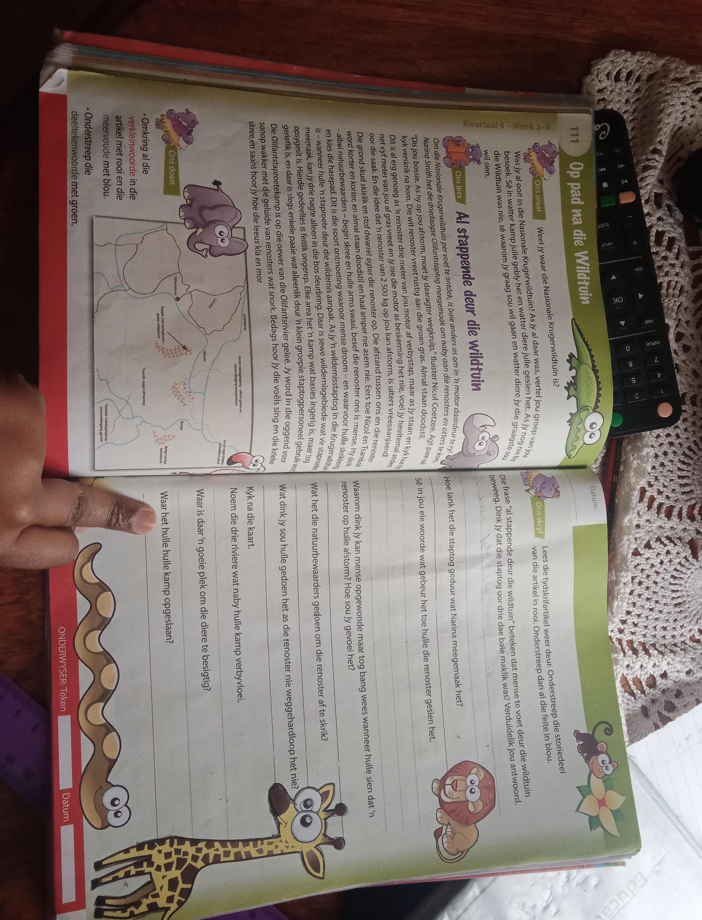 Kwartaal 4 - Week 3-4 111 Op pad na die | StudyX