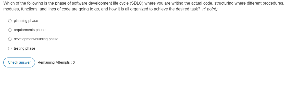 Which of the following is the phase of | StudyX
