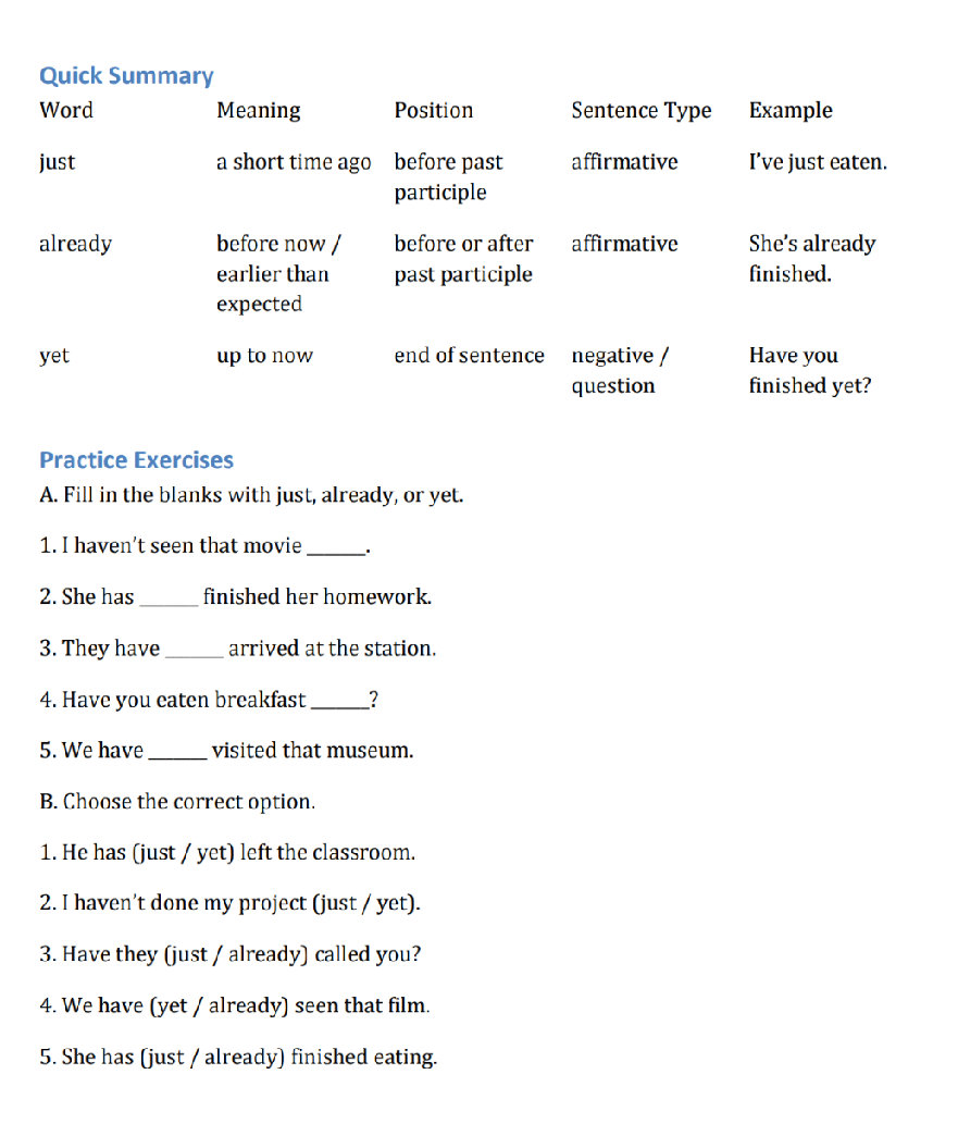 Quick Summary | Word | Meaning | Position | | StudyX