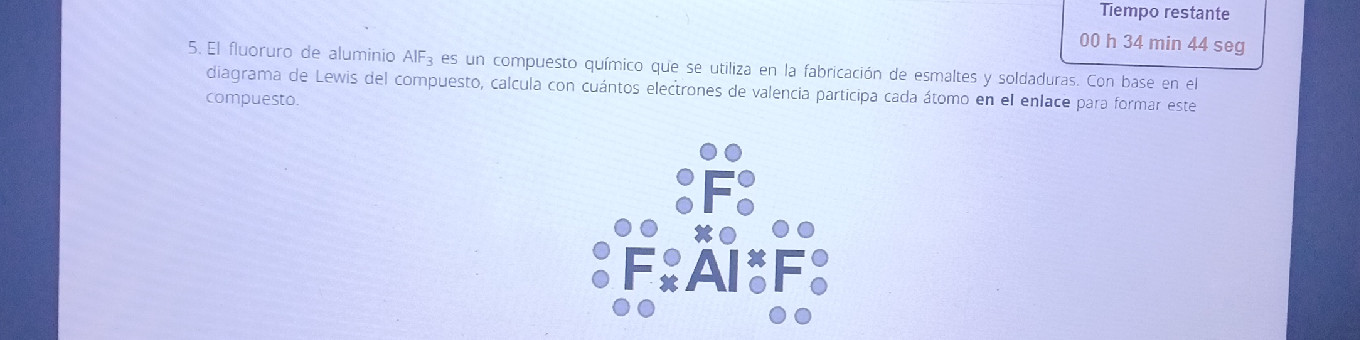 5. El fluoruro de aluminio AlF₃ es un | StudyX
