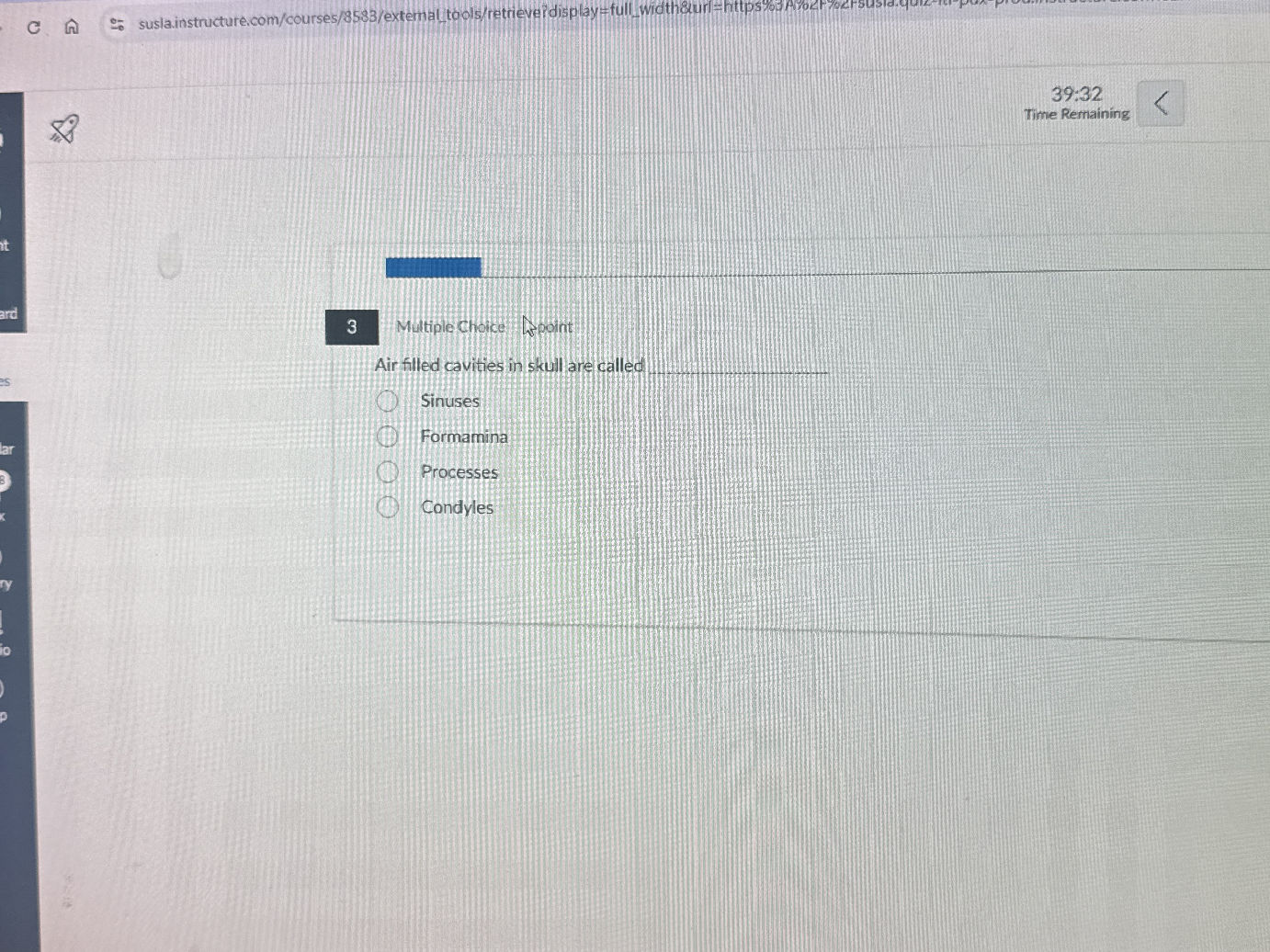 3 Multiple Choice 1 point Air filled | StudyX