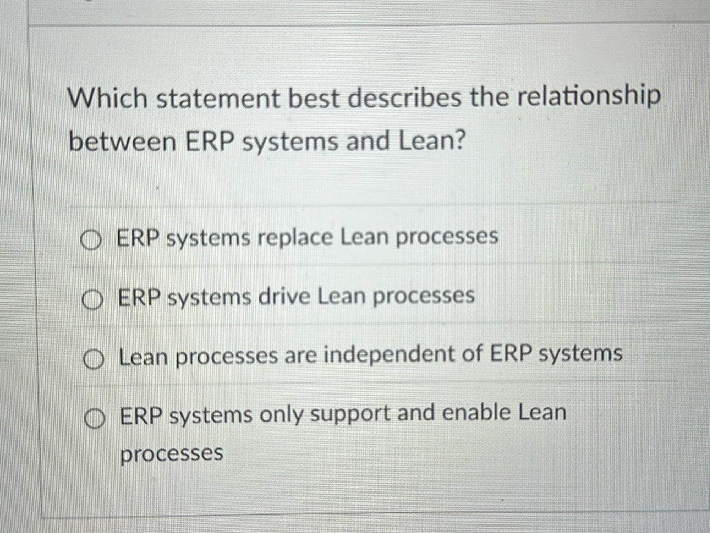 Which statement best describes the | StudyX