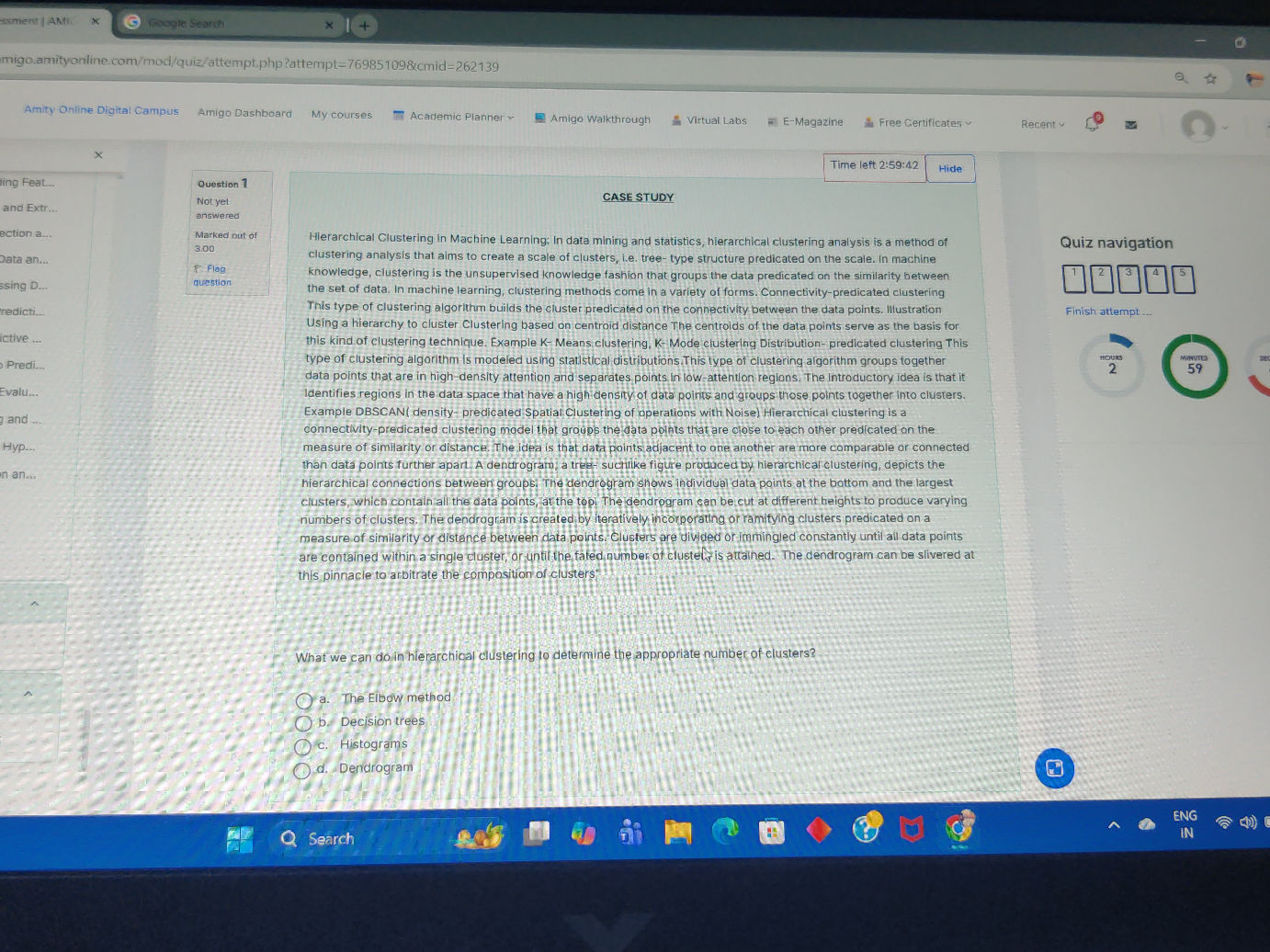 CASE STUDY Hierarchical Clustering in | StudyX