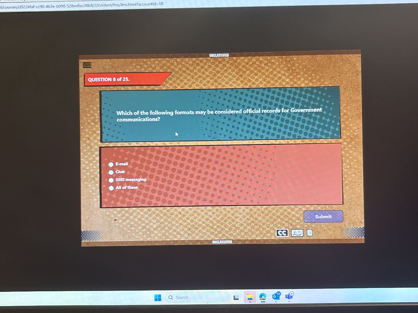 Which of the following formats may be | StudyX