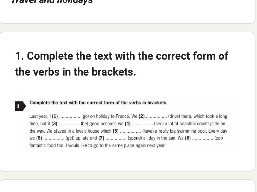 Complete the text with the correct form of | StudyX