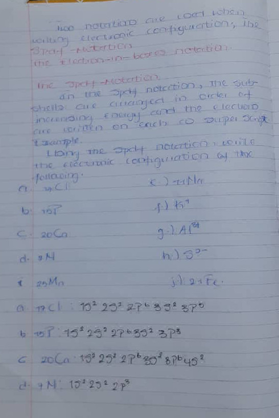 Two notations are used when writing | StudyX