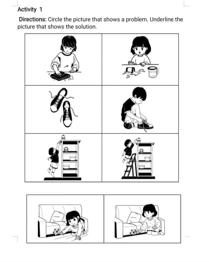 Activity 1 Directions: Circle the picture | StudyX