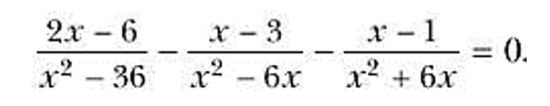 Solve the following rational equation for | StudyX