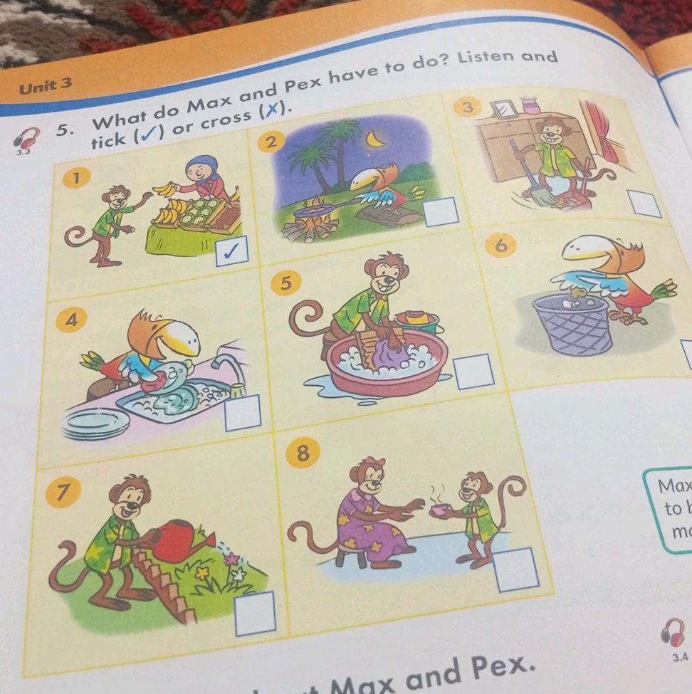 5. What do Max and Pex have to do? Listen | StudyX
