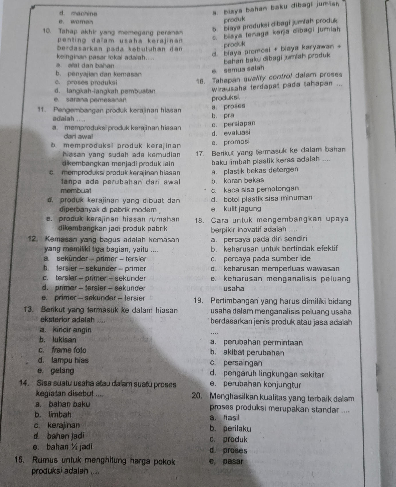 10. Tahap akhir yang memegang peranan | StudyX