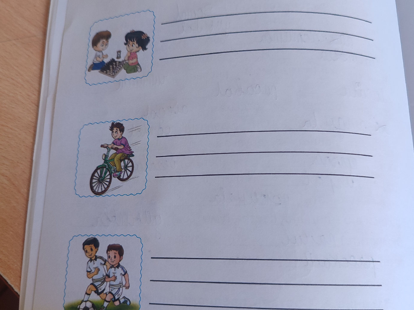 The image presents three scenarios, each | StudyX