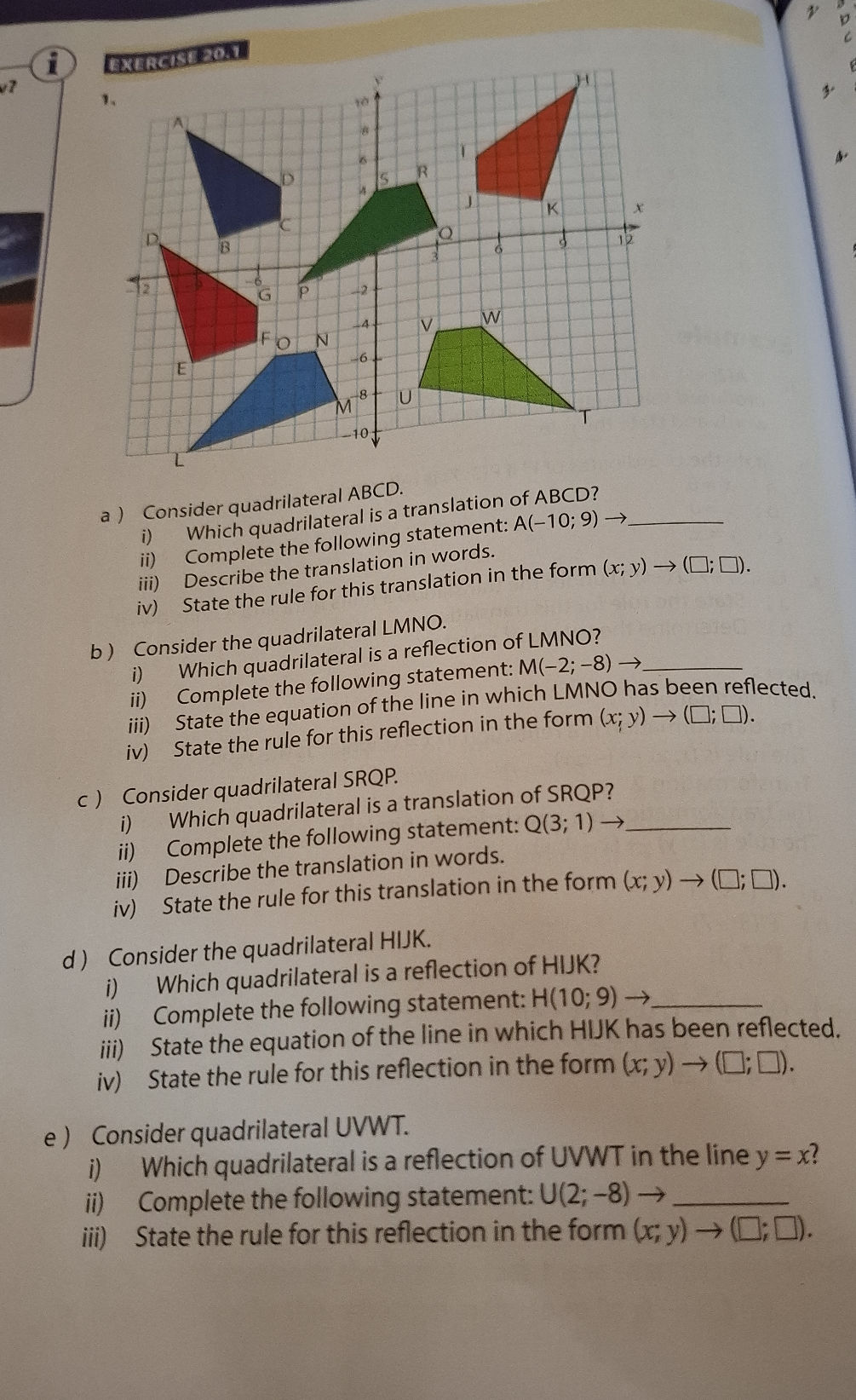 EXERCISE 20.1 [Graph showing several | StudyX