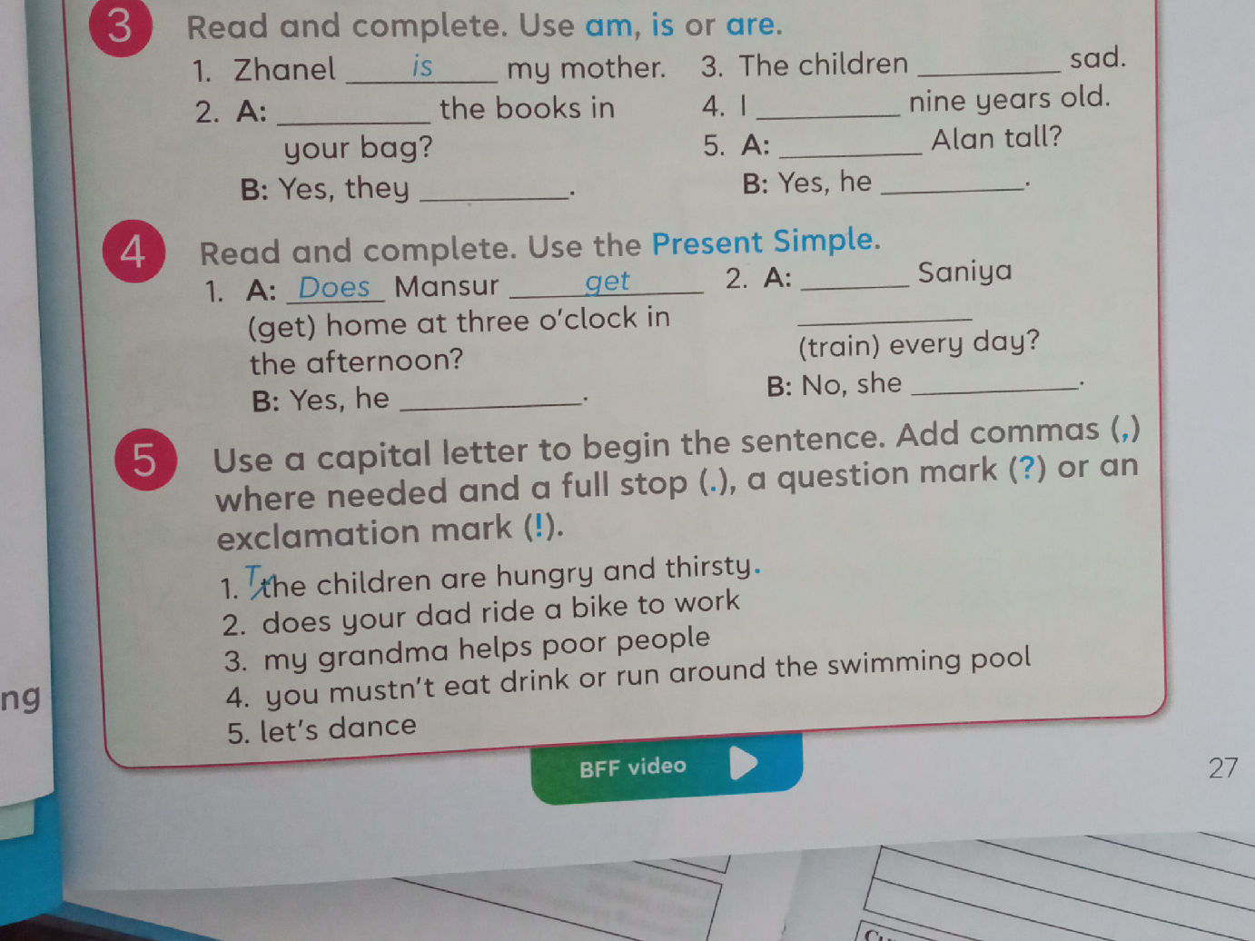 Use a capital letter to begin the sentence. | StudyX