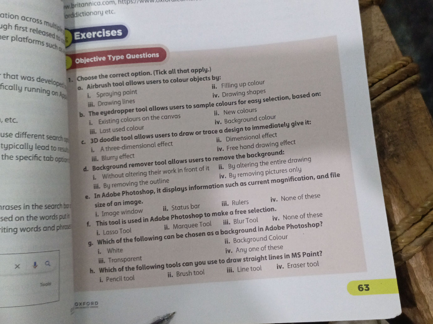 Choose the correct option. (Tick all that | StudyX