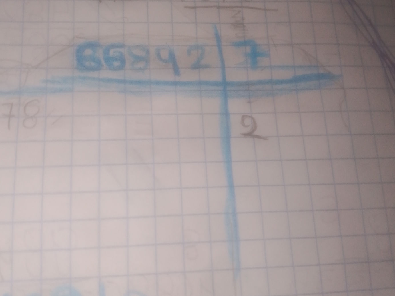 The image shows a setup for long division: | StudyX