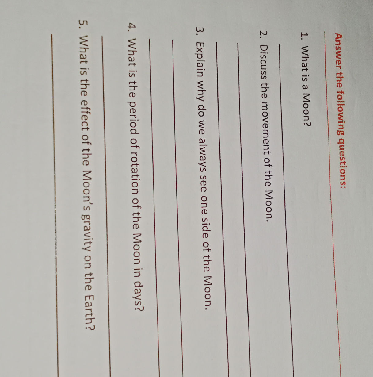 Answer the following questions: 1. What is | StudyX