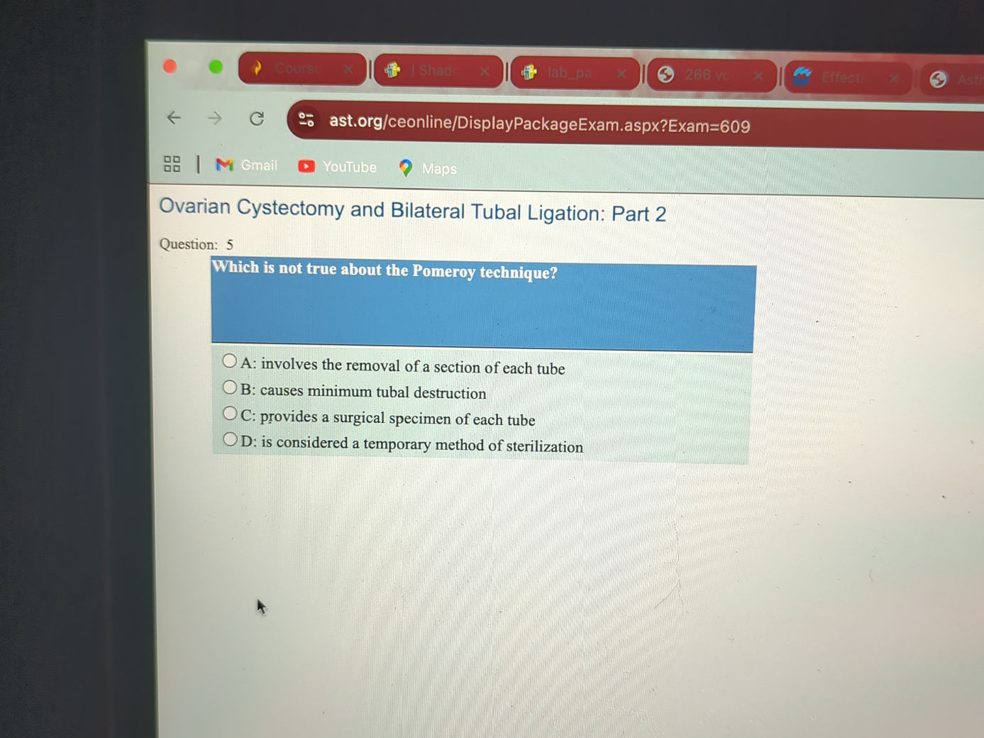 Which is not true about the Pomeroy | StudyX