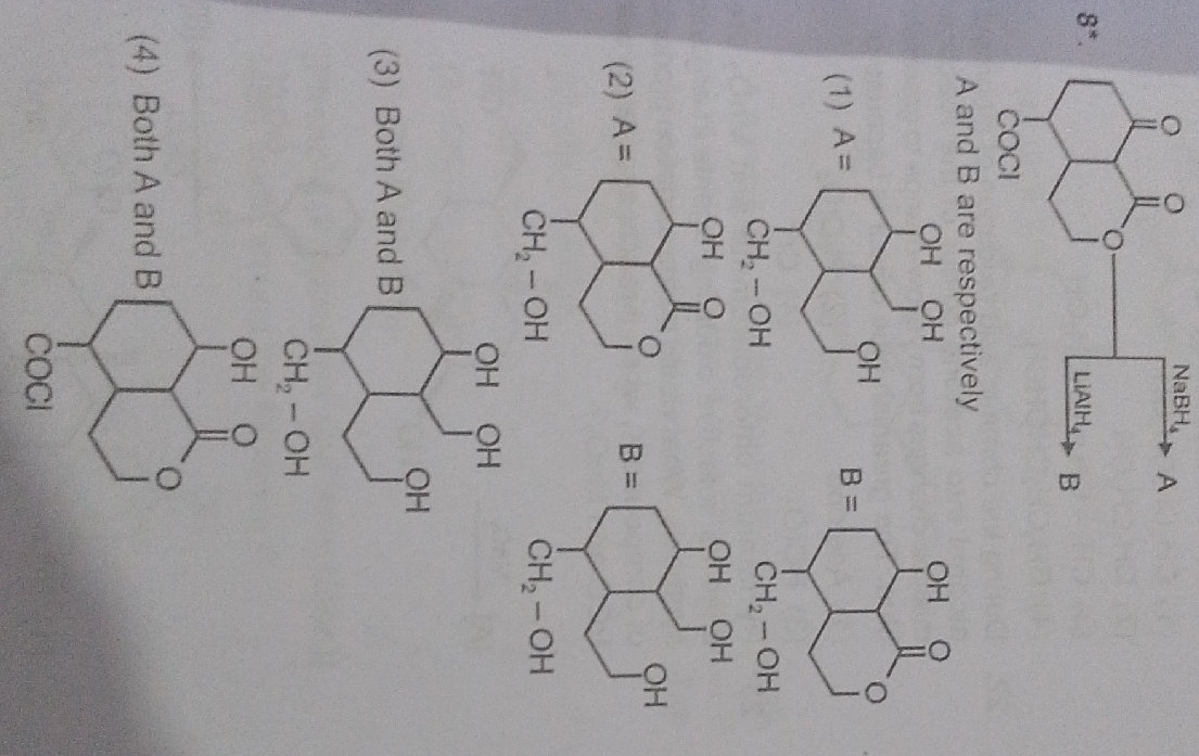 8*. Starting Material: A bicyclic lactone | StudyX