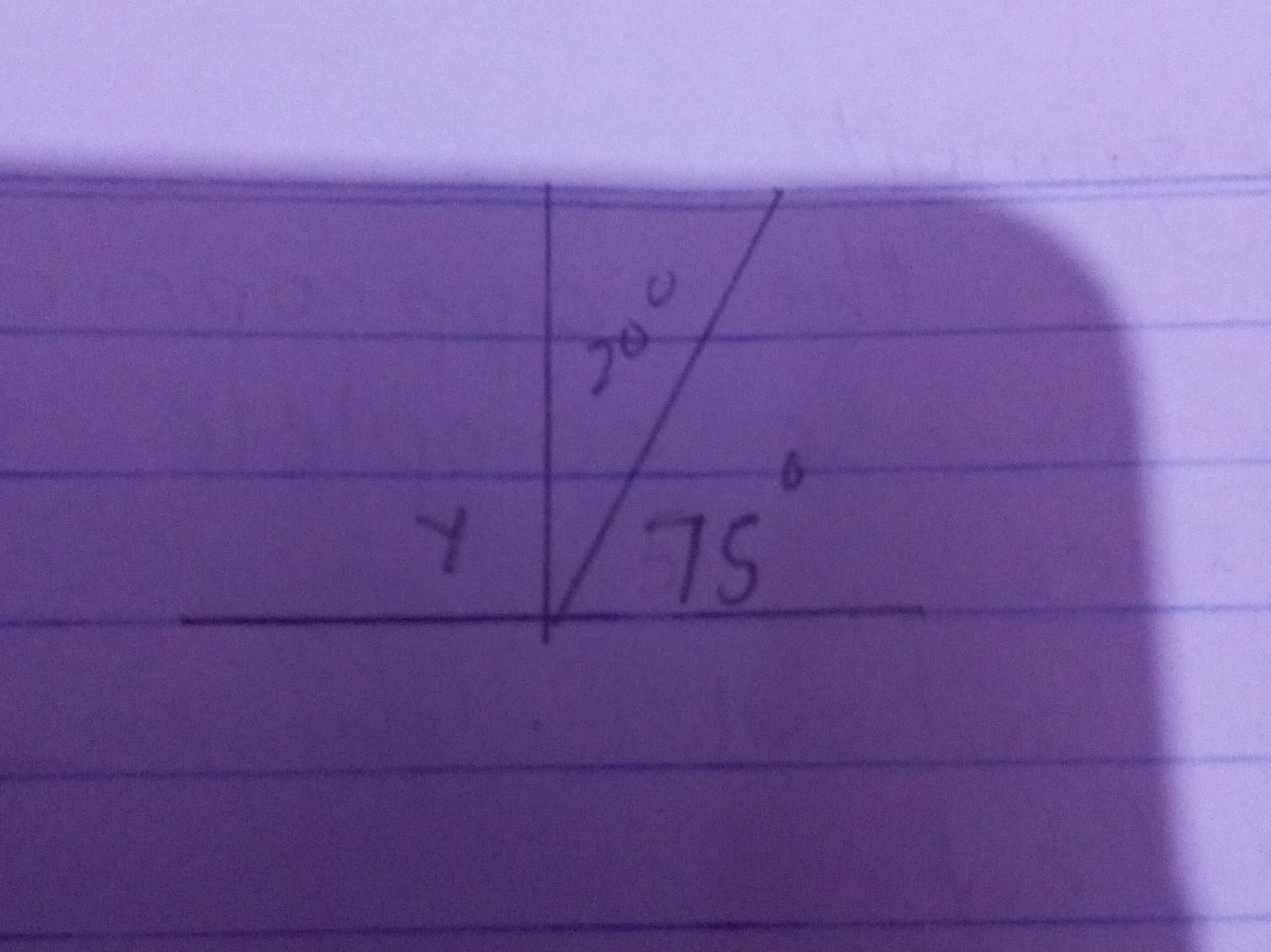 The image shows a diagram with angles. Find | StudyX