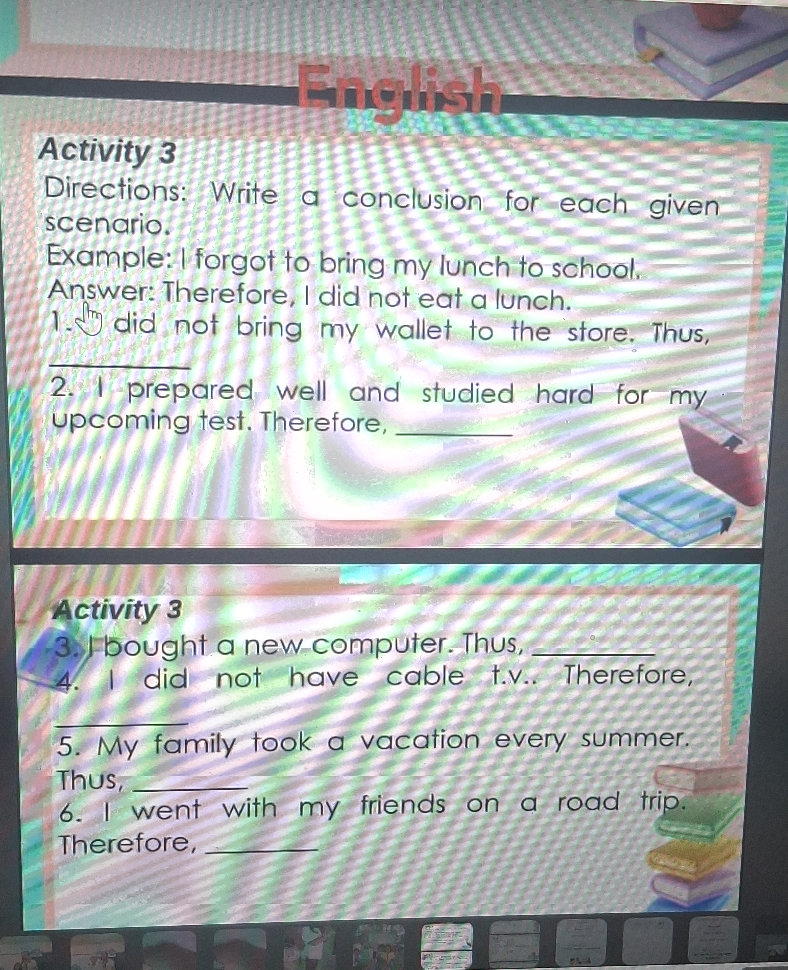 Activity 3 Directions: Write a conclusion | StudyX