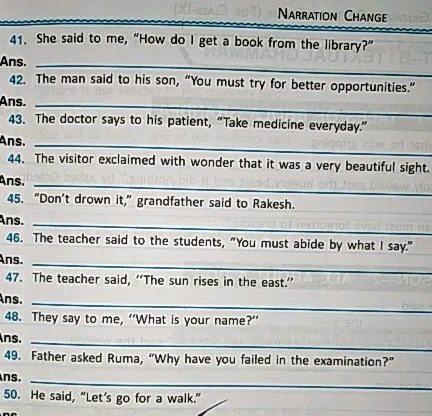 The man said to his son, "You must try for | StudyX