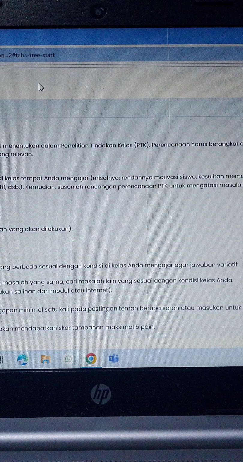 menentukan dalam Penelitian Tindakan Kelas | StudyX