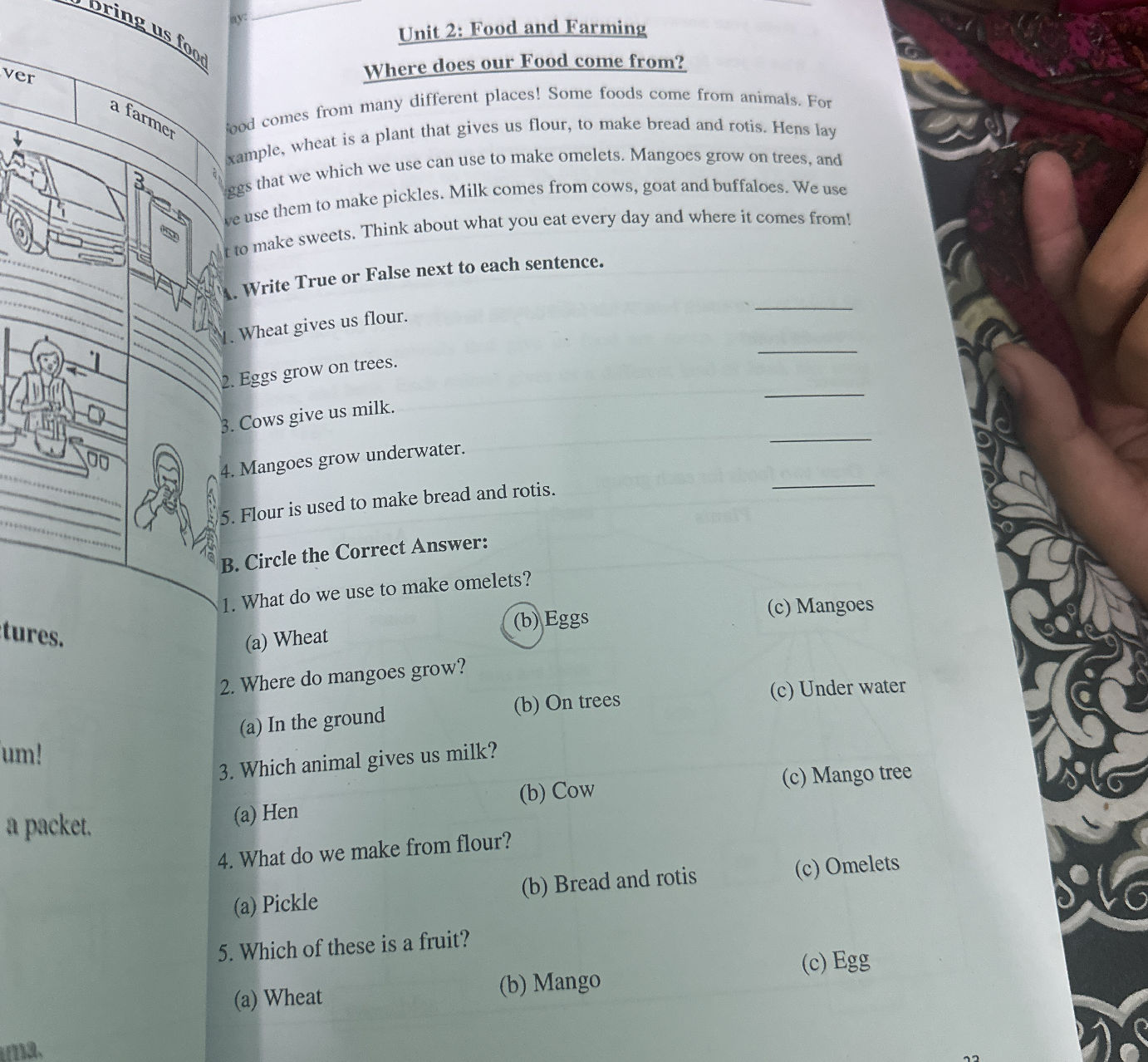 Unit 2: Food and Farming Where does our Food | StudyX