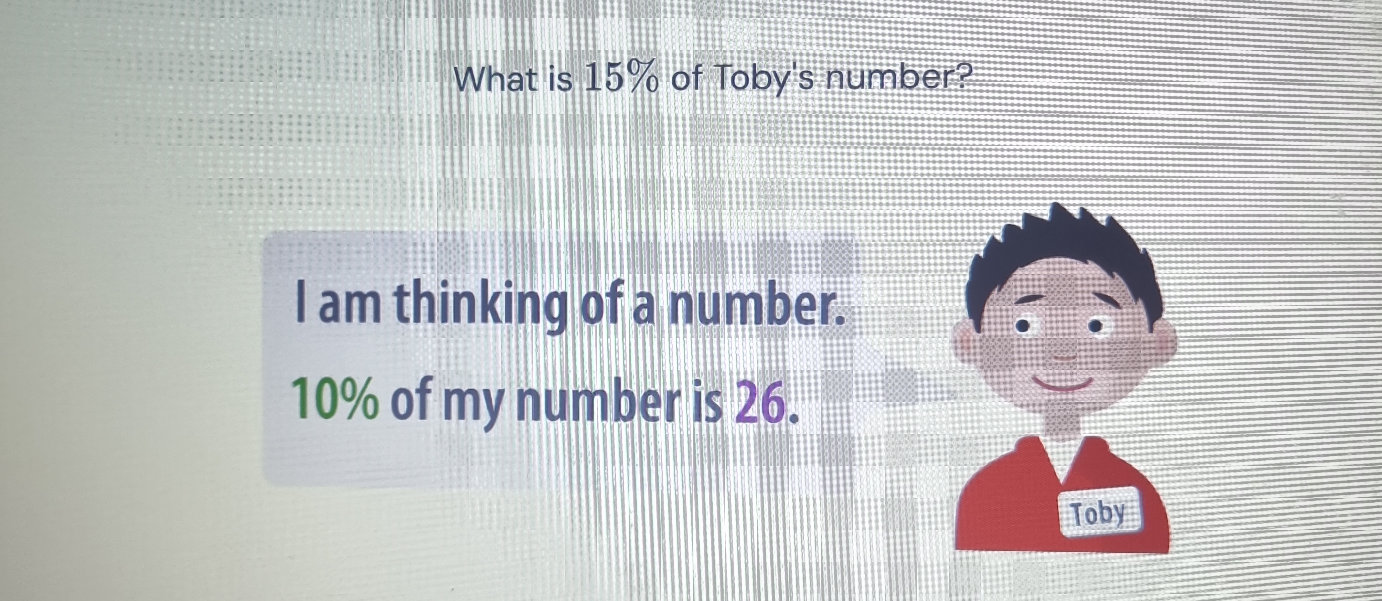 Toby says: I am thinking of a number. | StudyX