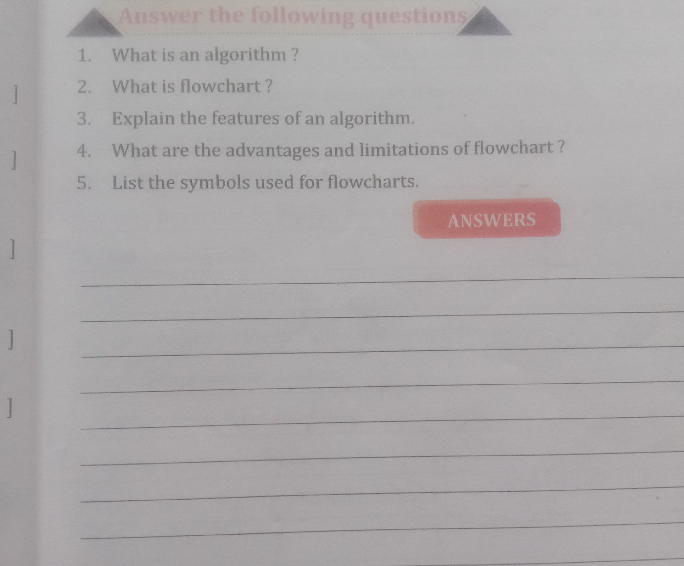 1. What is an algorithm ? 2. What is | StudyX