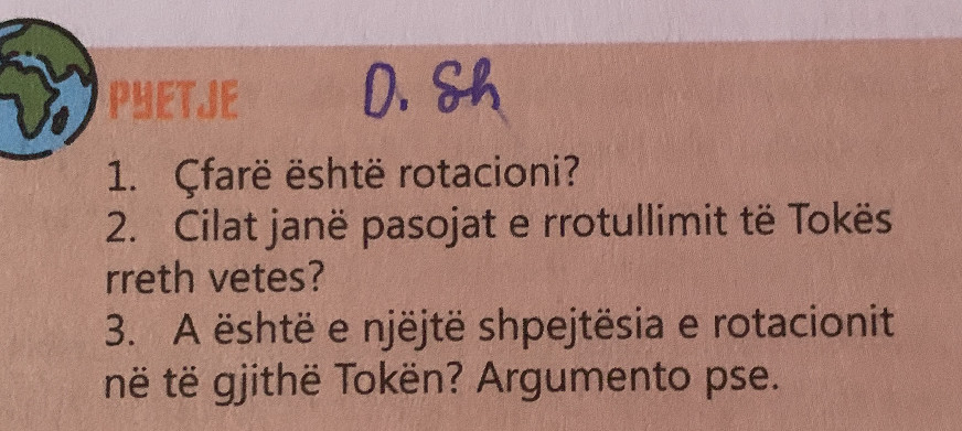 1. Çfarë është rotacioni? 2. Cilat janë | StudyX