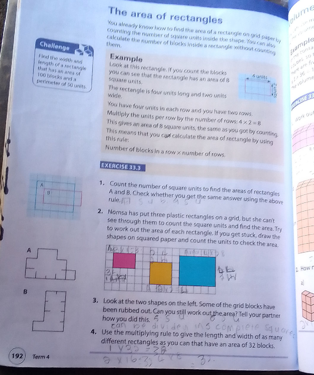 Challenge Find the width and length of a | StudyX