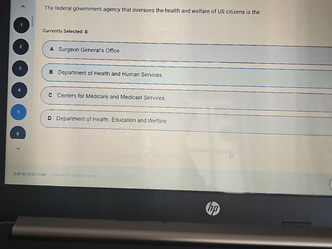 The federal government agency that oversees | StudyX