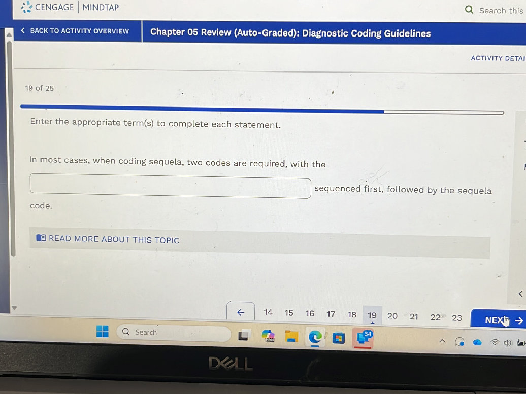 Enter the appropriate term(s) to complete | StudyX