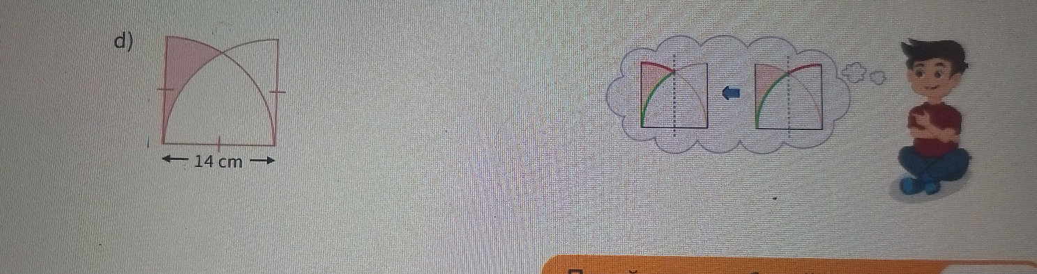 d) [Image shows a square with side length | StudyX