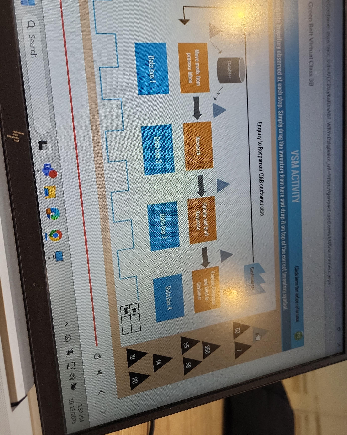 ## VSM ACTIVITY **Complete Inventory | StudyX