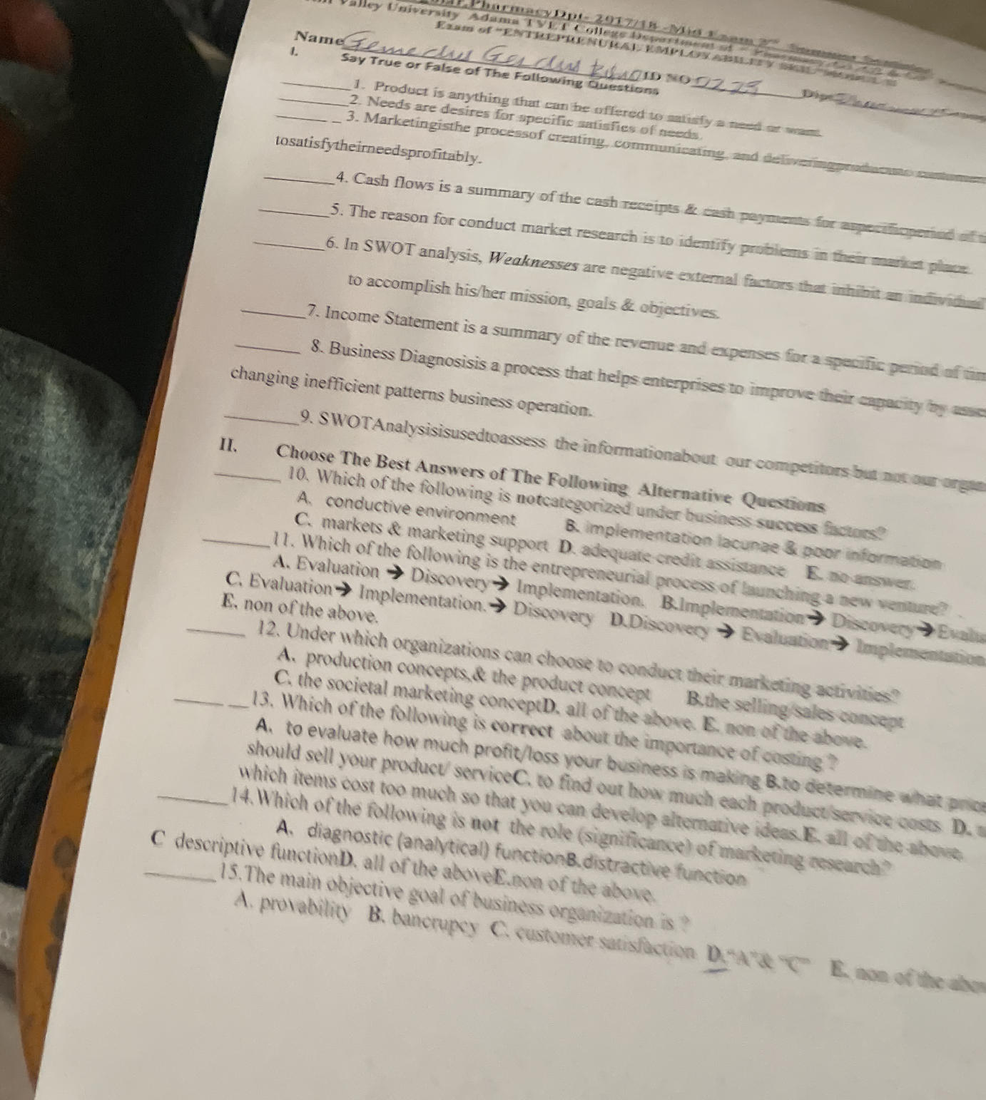 11. Which of the following is the | StudyX