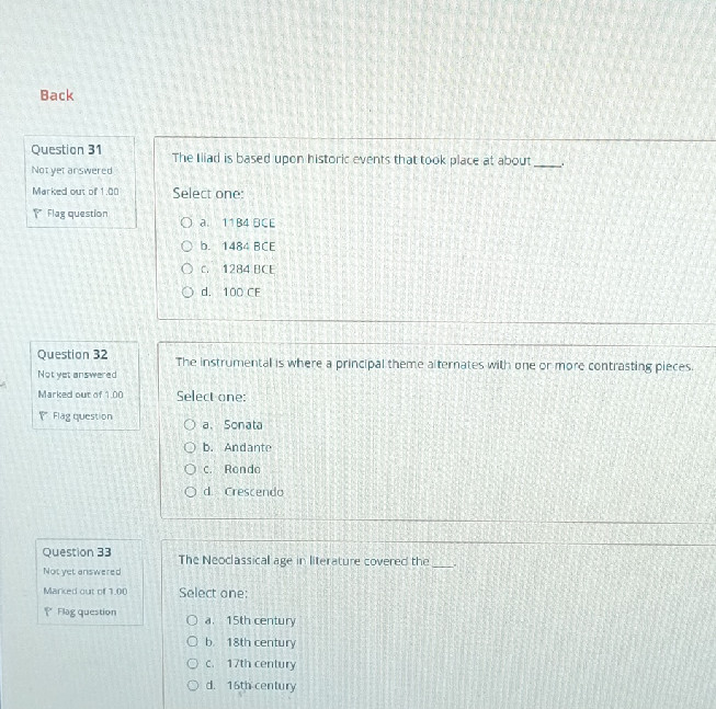 The Neoclassical age in literature covered | StudyX