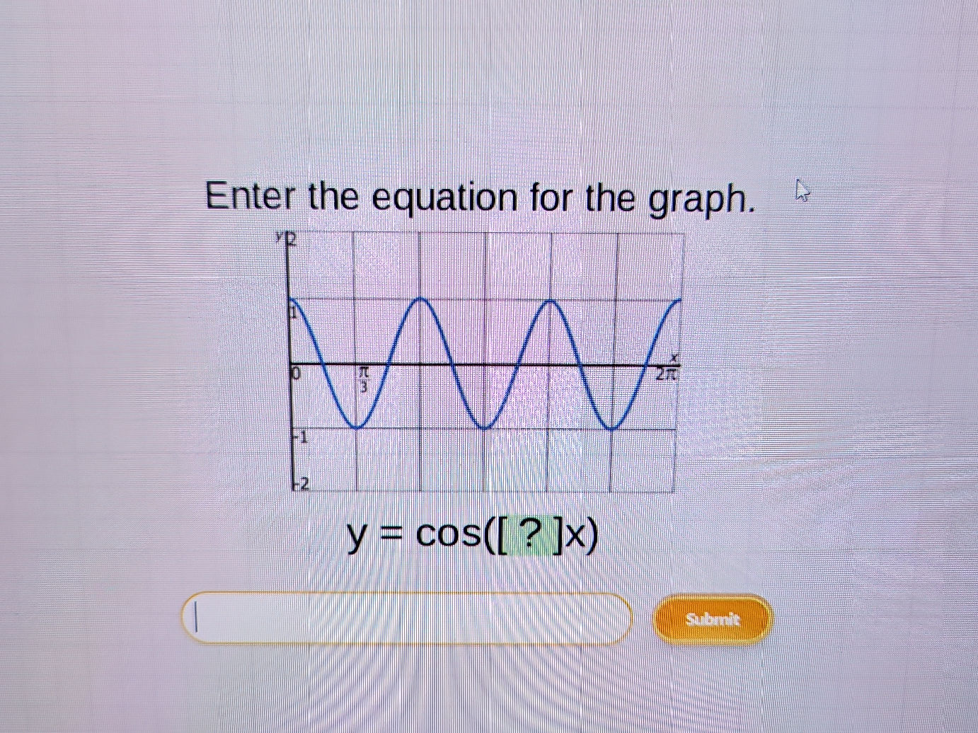 Enter the equation for the graph. $$y = | StudyX