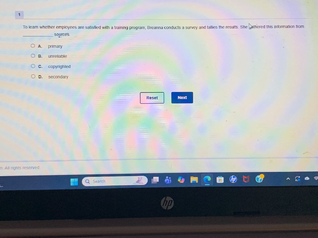 To learn whether employees are satisfied | StudyX