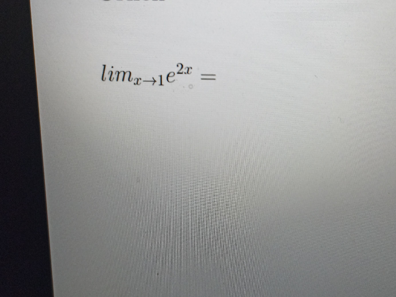 Limit of Exponential Function as x | StudyX