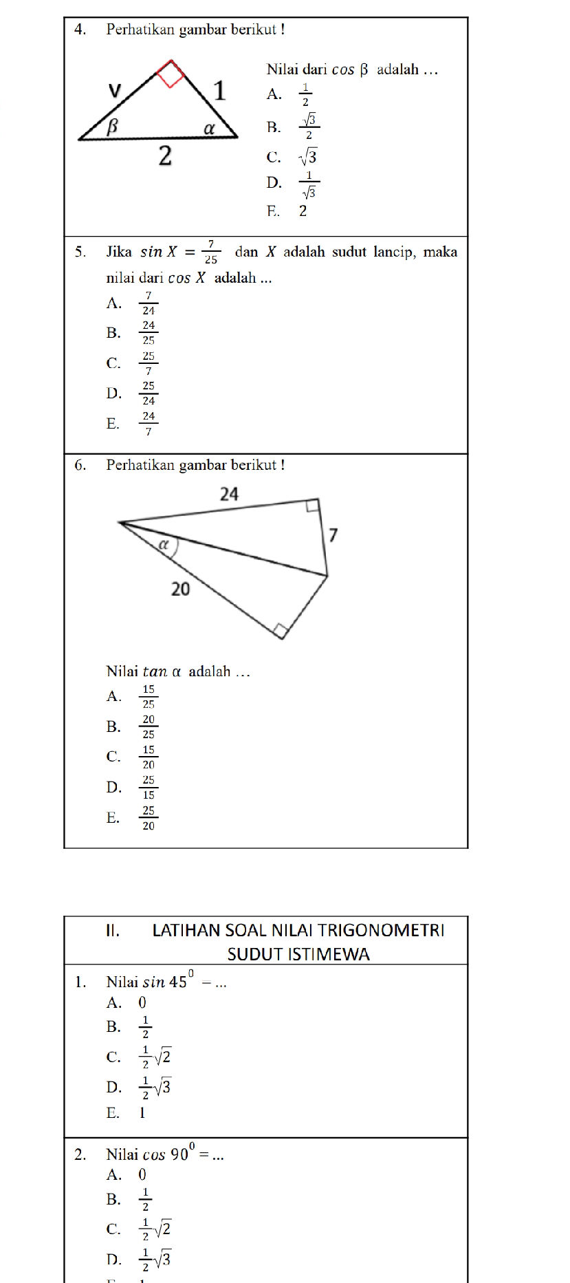 6. Perhatikan gambar berikut ! [Diagram of | StudyX