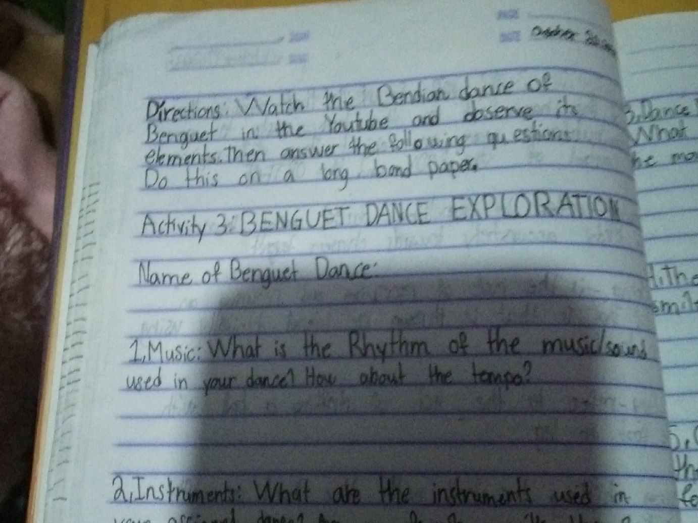 Directions: Watch the Bendian dance of | StudyX