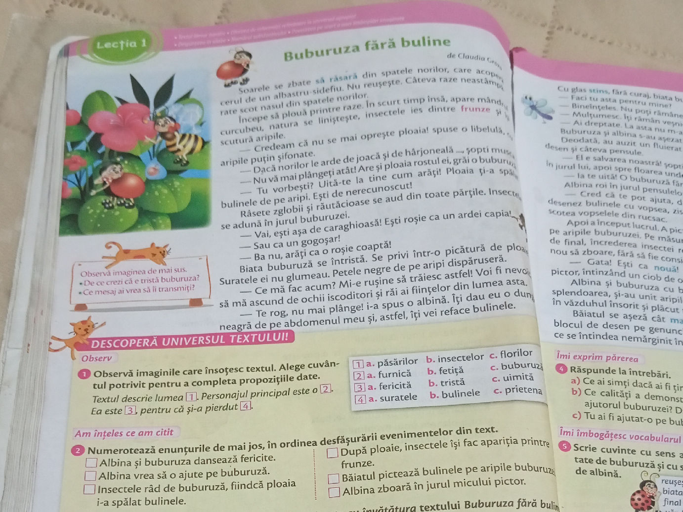 Observă imaginea de mai sus. • De ce crezi | StudyX