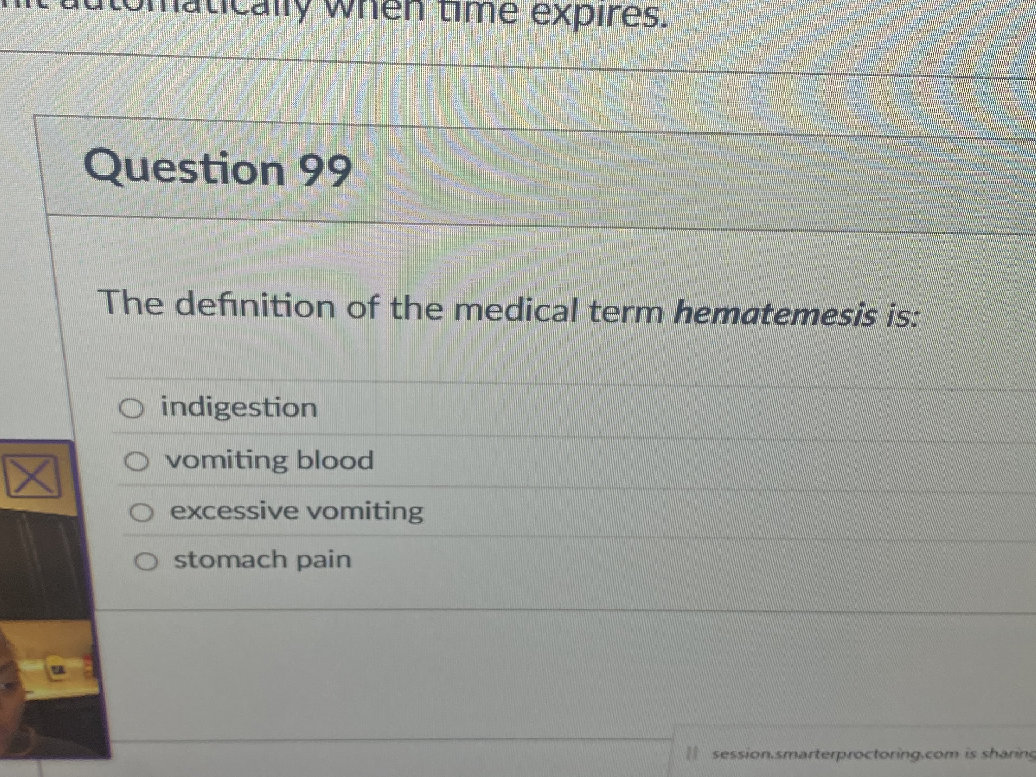 The definition of the medical term | StudyX