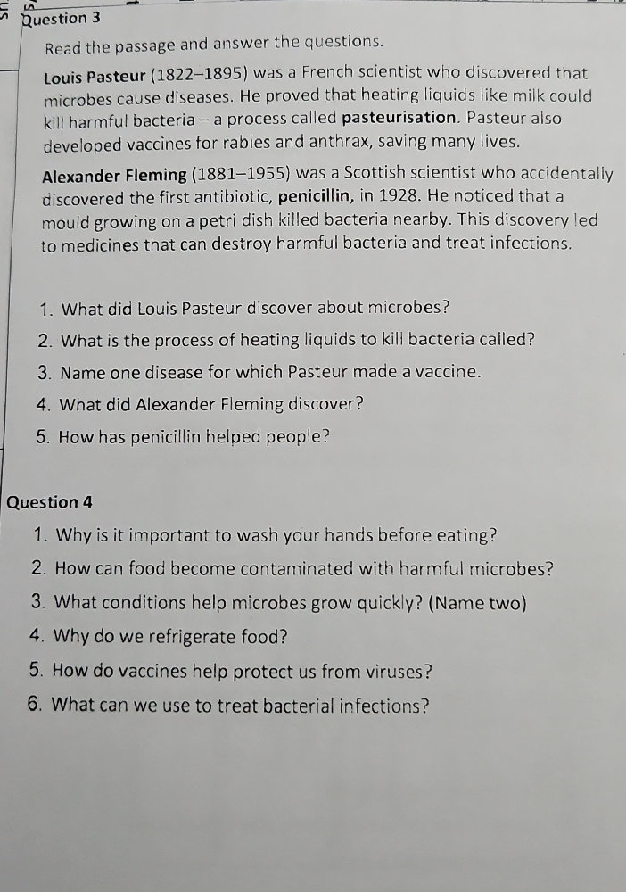 Read the passage and answer the questions. | StudyX