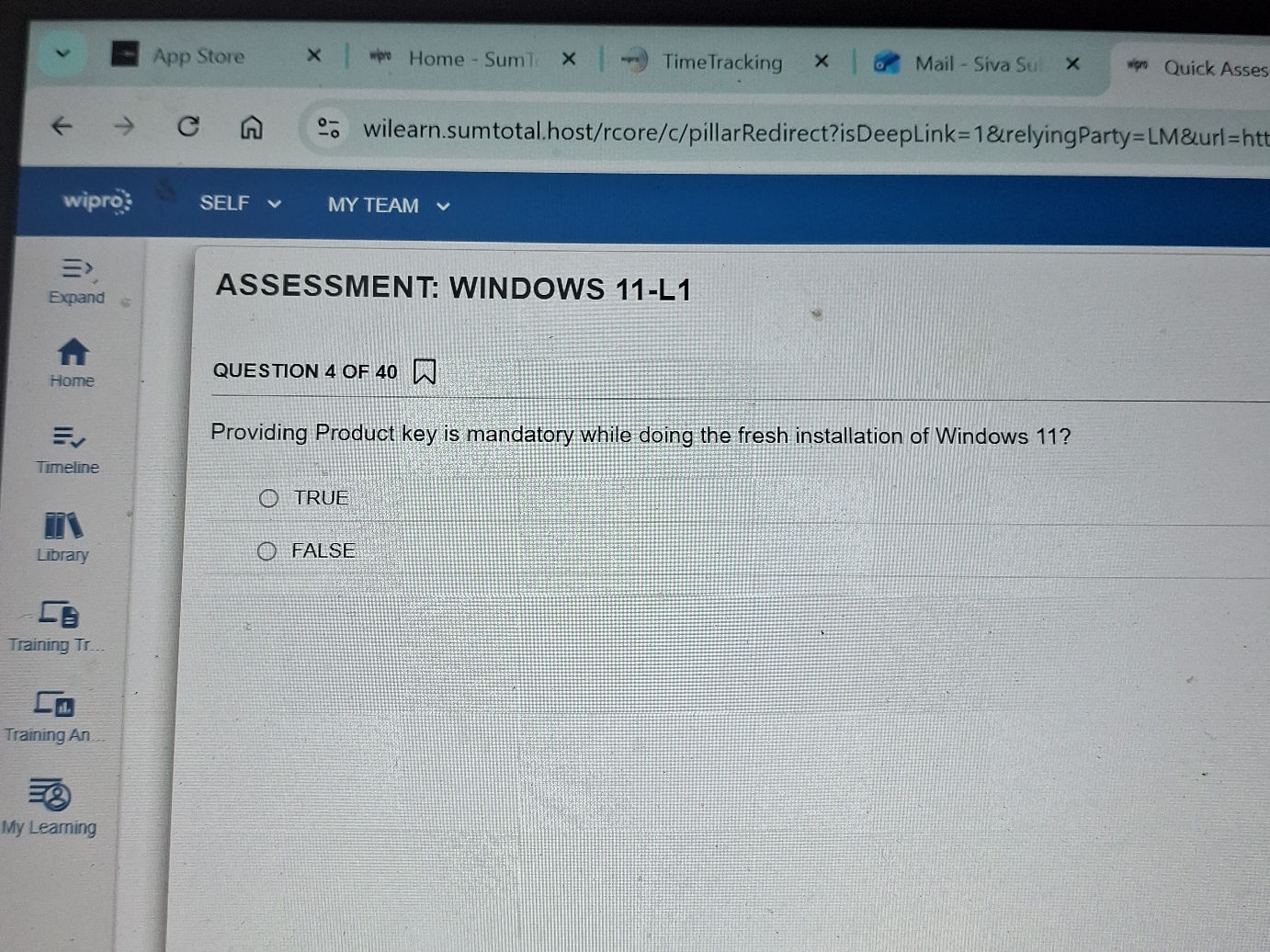 Providing Product key is mandatory while | StudyX