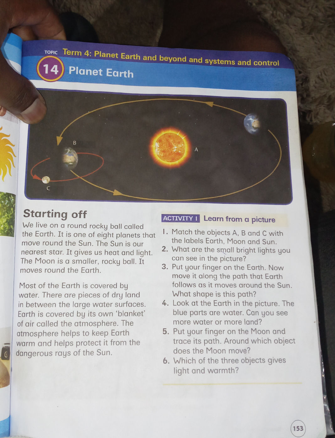 TOPIC Term 4: Planet Earth and beyond and | StudyX