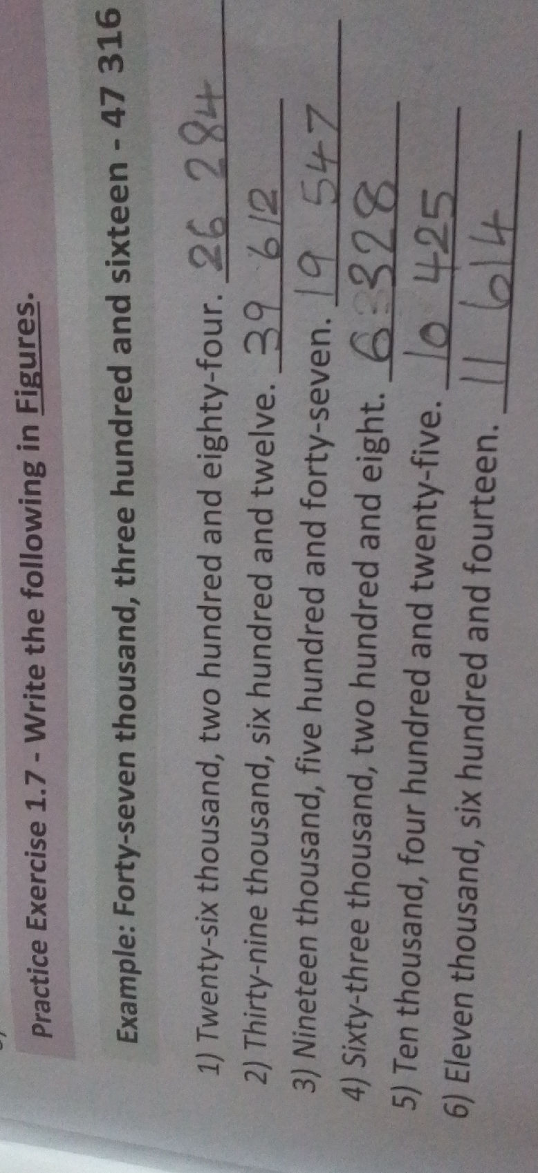 Write the following in Figures. 1) | StudyX