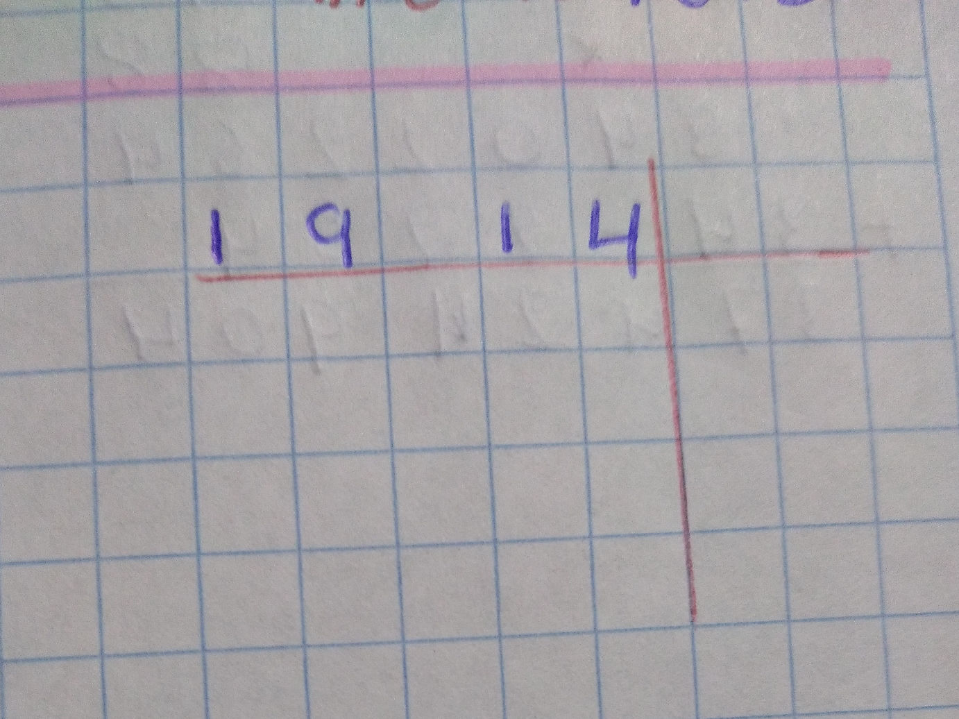 The image shows the numbers 19 and 14 set up | StudyX